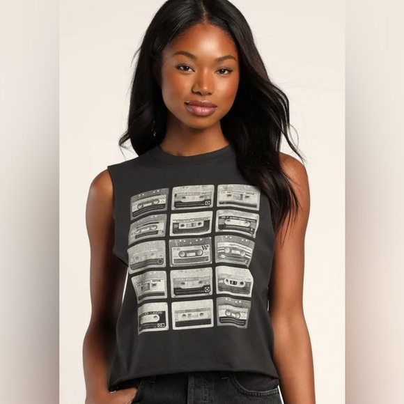 Prince Peter Collection | Tops | Black Gold Crop Top With Vintage ...